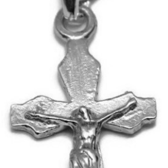 Jewelry | Cross Cleche With Jesus Christ Charm Pendant 925 | Poshmark